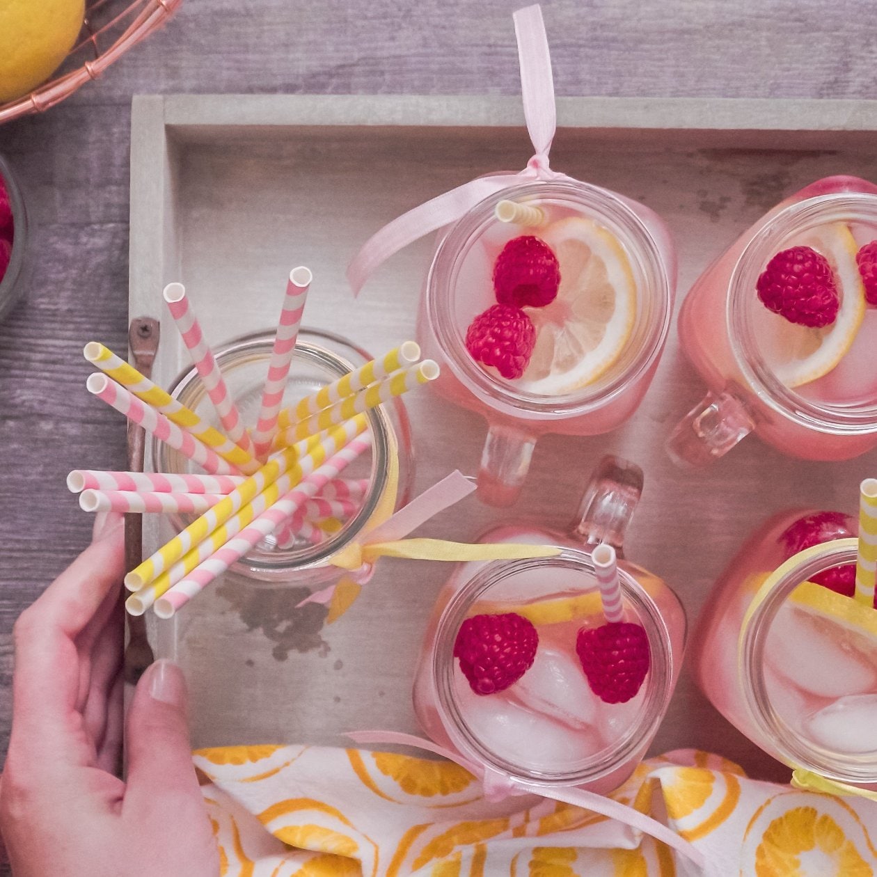 Malinová limonáda - Recept