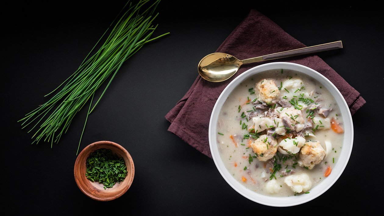 Hydinový kaldoun - Recept